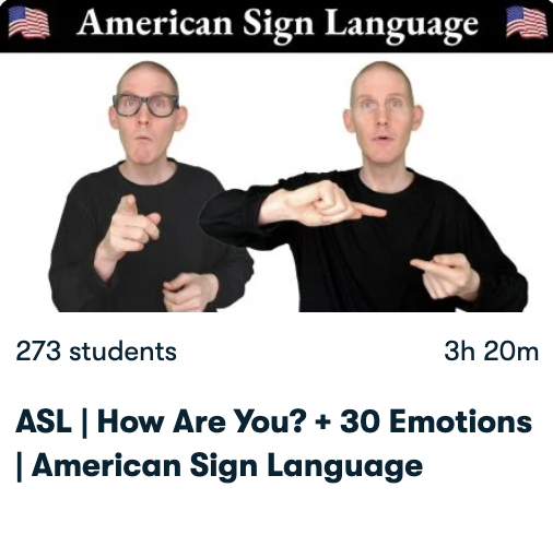 Sign Language Classes (ASL - American Sign Language Classes) - DigiNo